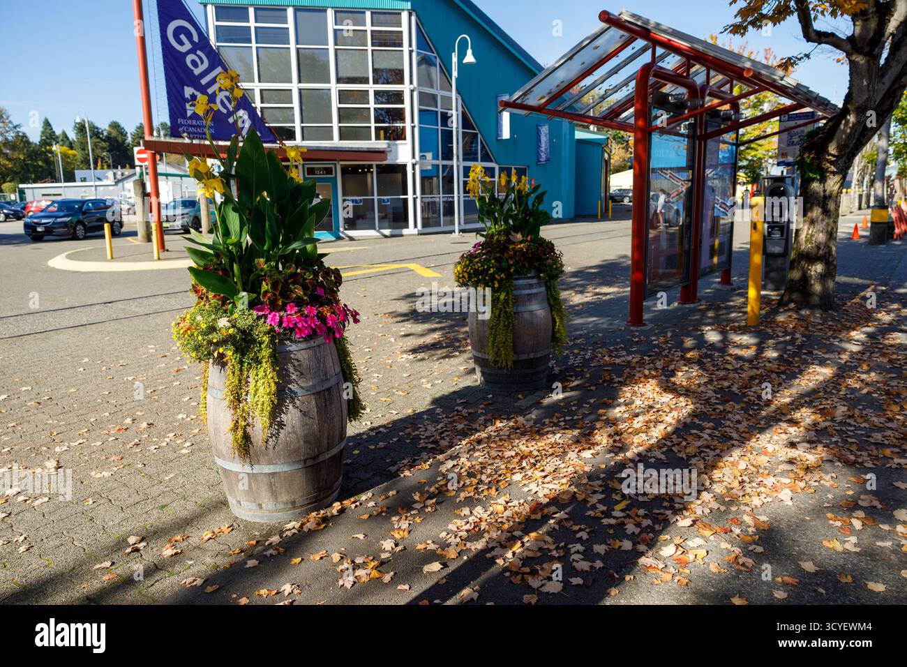 Vancouver, Canada- Oct 6,2025: Charles H Scott Gallery metal lettering ...