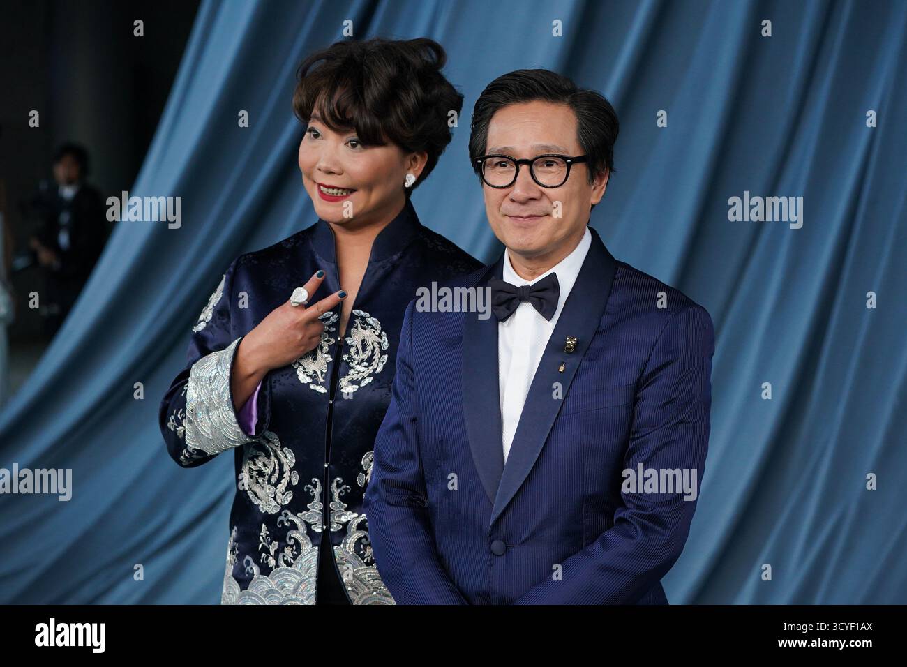 Echo Quan and Jonathan Ke Quan arrives at the fifth annual Academy ...