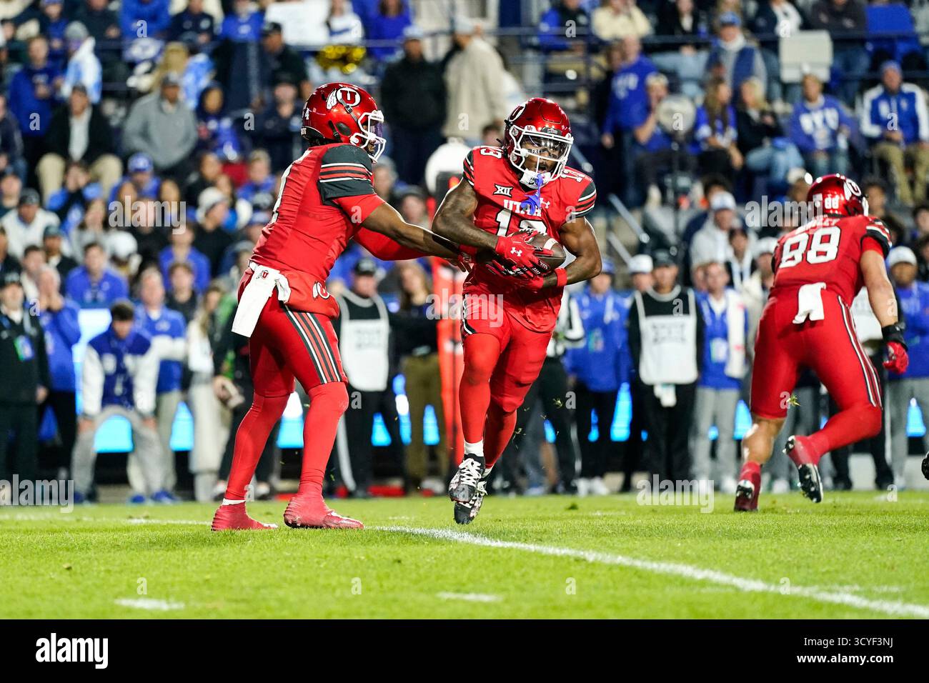 PROVO, UT - OCTOBER 18: Quarterback Devon Dampier #4 of the Utah Utes ...