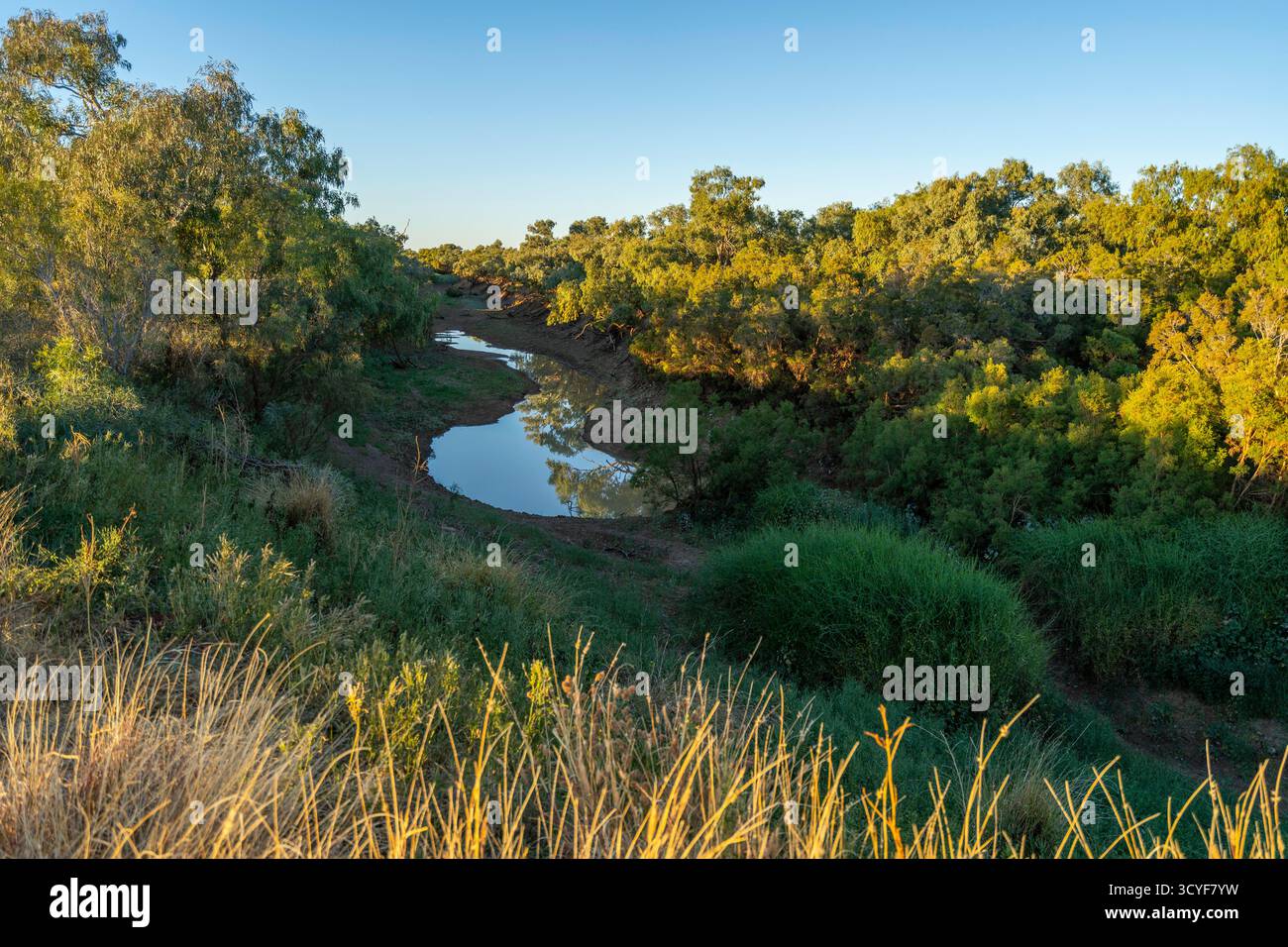 Diamantina River, Old Cork Station, Winton Western Queensland Australia ...