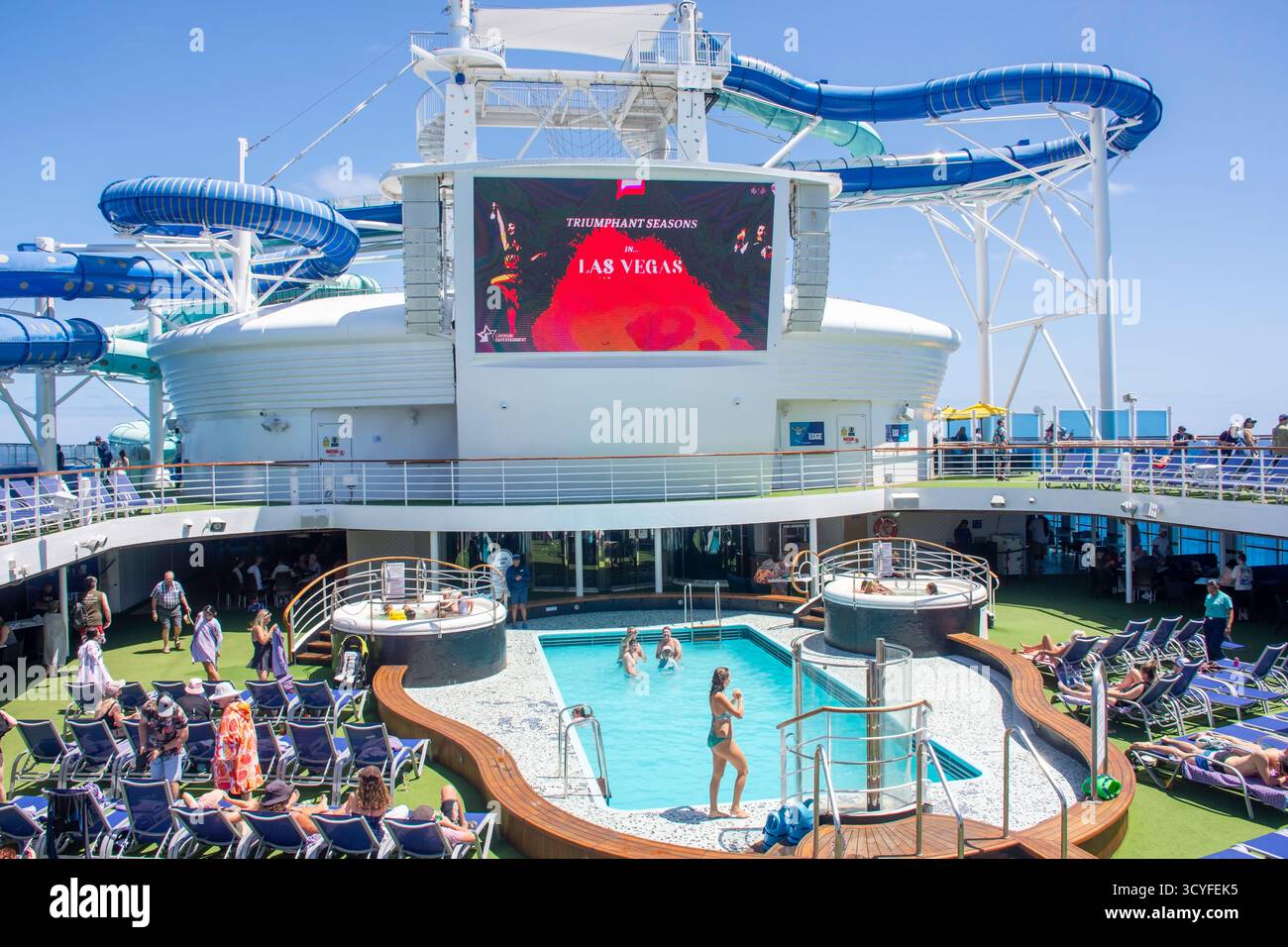 Carnival ship encounter hi-res stock photography and images - Alamy