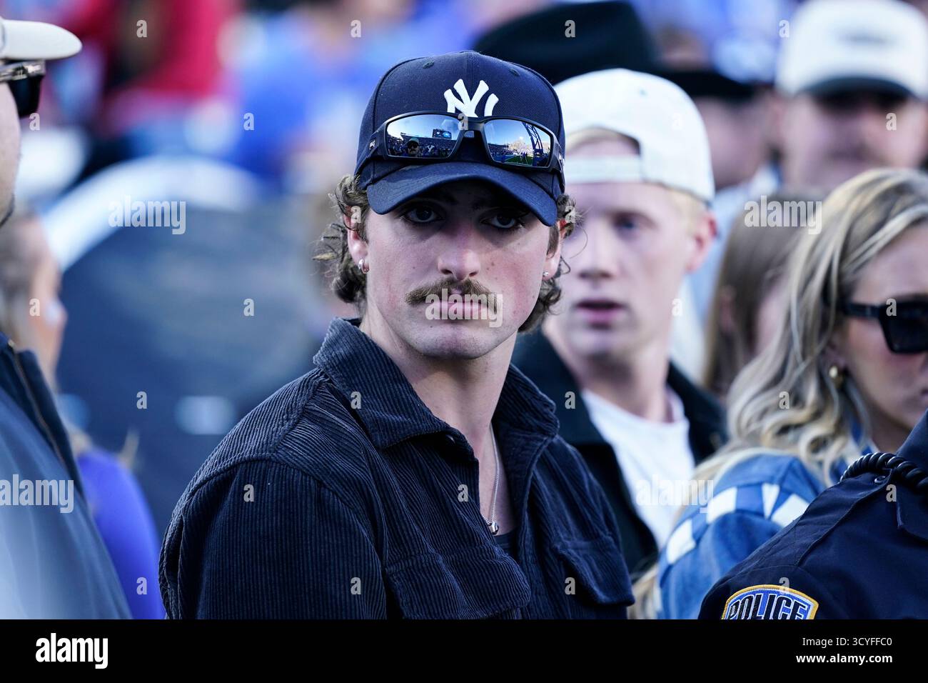 PROVO, UT - OCTOBER 18: Recording artist Benson Boone attends a college ...