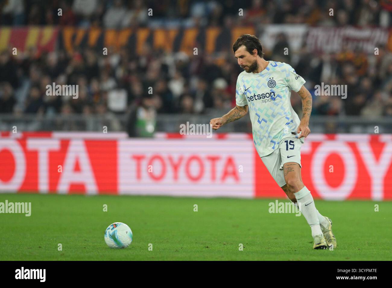 Olimpico Stadium, Rome, Italy - Francesco Acerbi of FC Inter Milan ...
