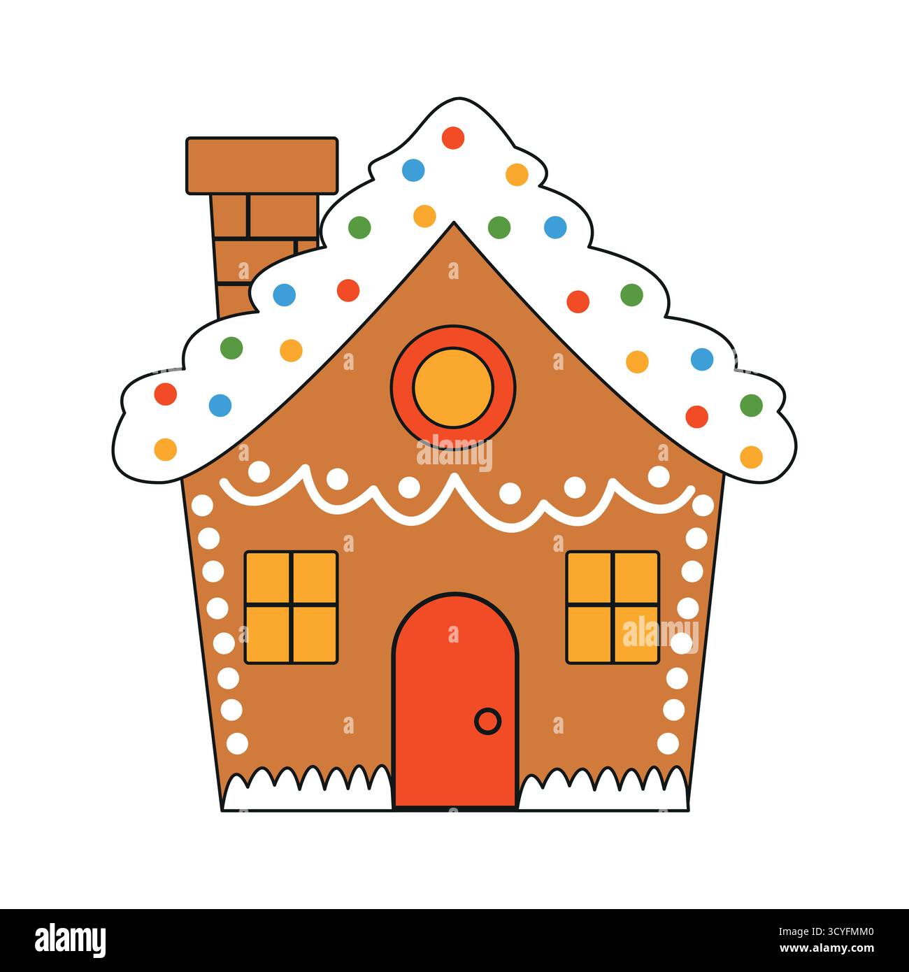 Gingerbread xmas Stock Vector Images - Alamy
