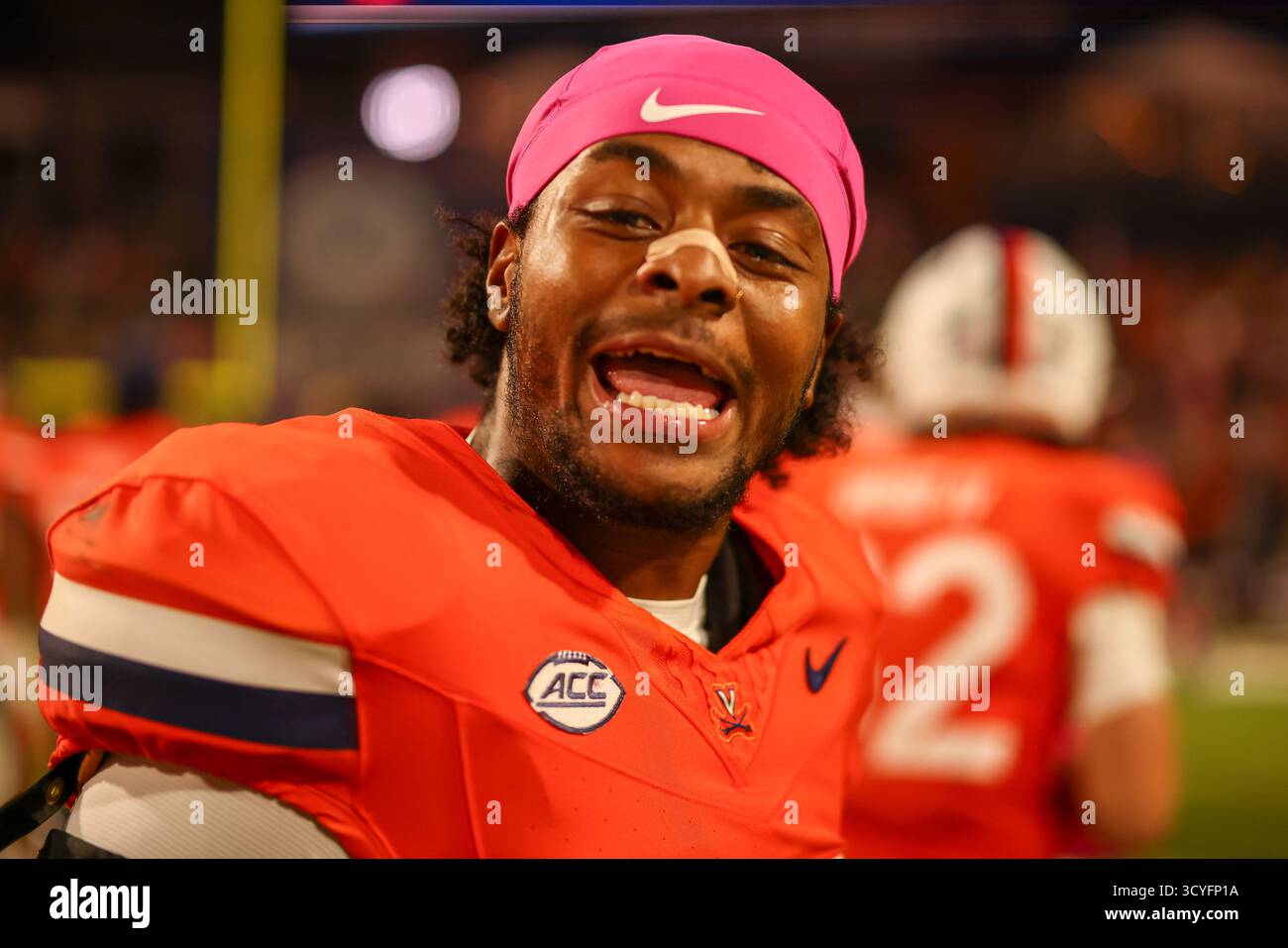 Charlottesville, VA: Virginia Cavaliers players celebrate the victory ...