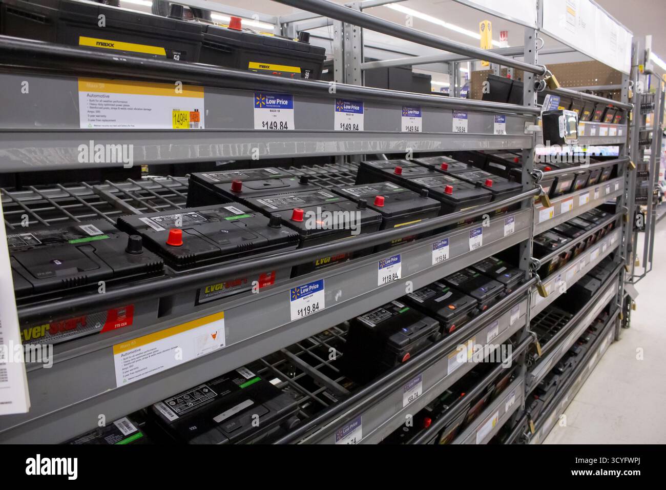 Retail auto parts store shelf display hi-res stock photography and ...
