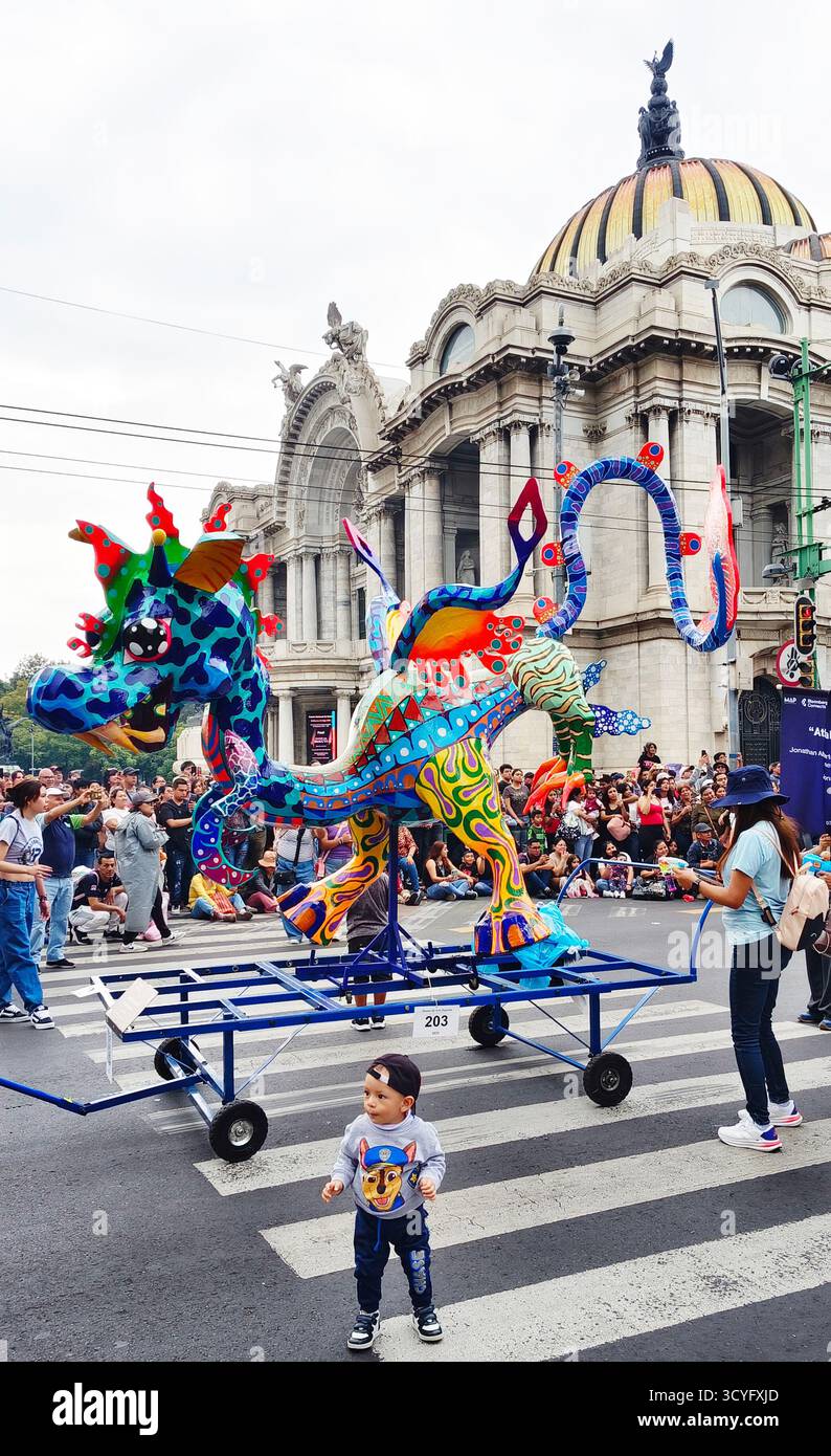 Mexico City, Mexico. 18th Oct, 2025. This photo taken with a mobile ...