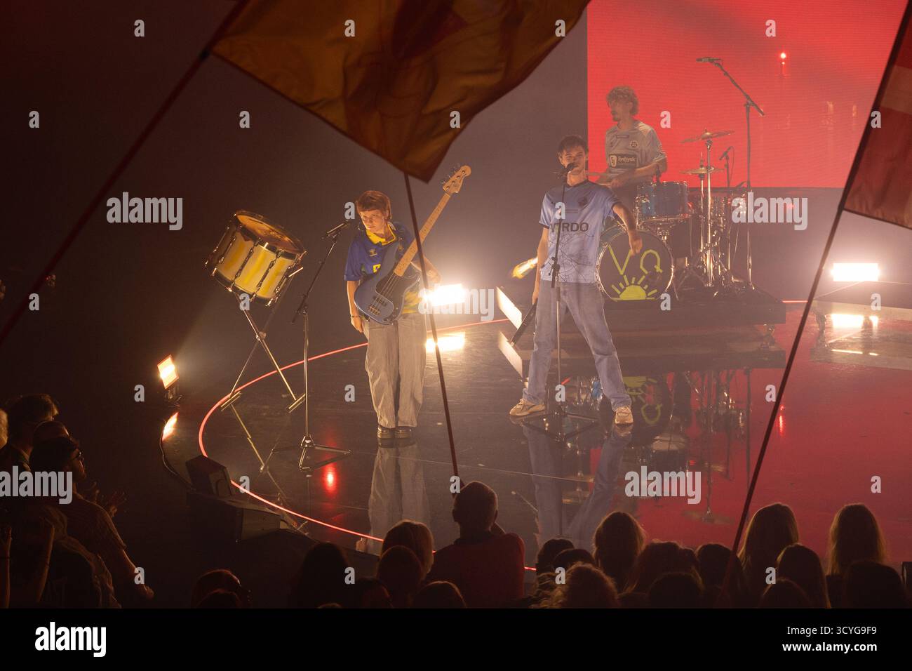 The Danish band Von Quar performs during the P3 Guld 2025 at Copenhagen ...