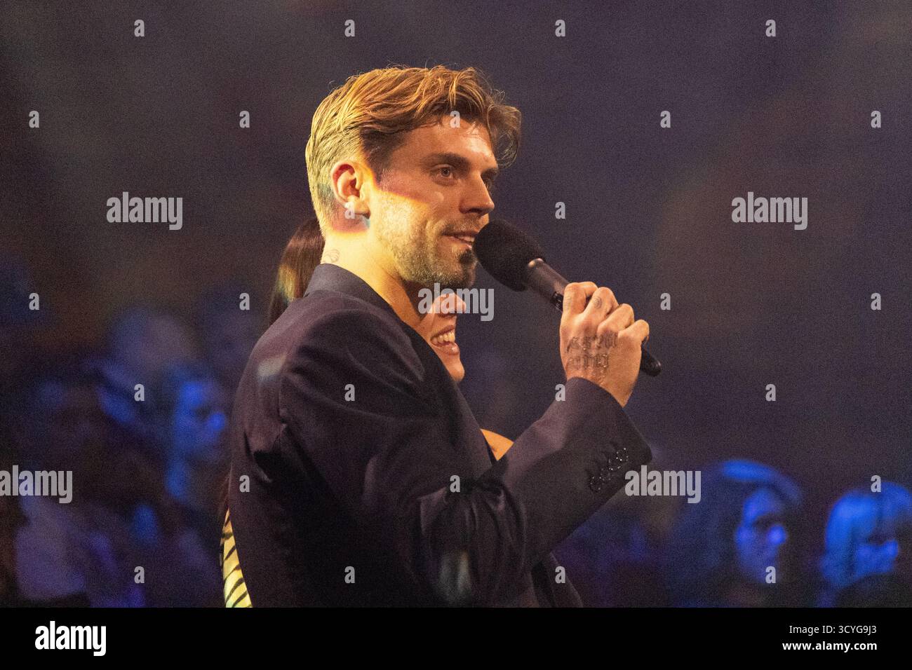 Nicolas Kaiser is seen during the P3 Guld 2025 at Copenhagen Concert ...