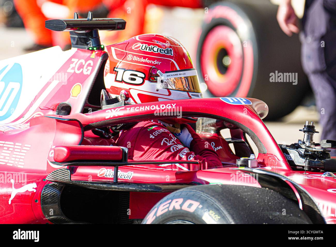 10/19/2025 - Charles Leclerc (MON) - Scuderia Ferrari - Ferrari SF-25 ...