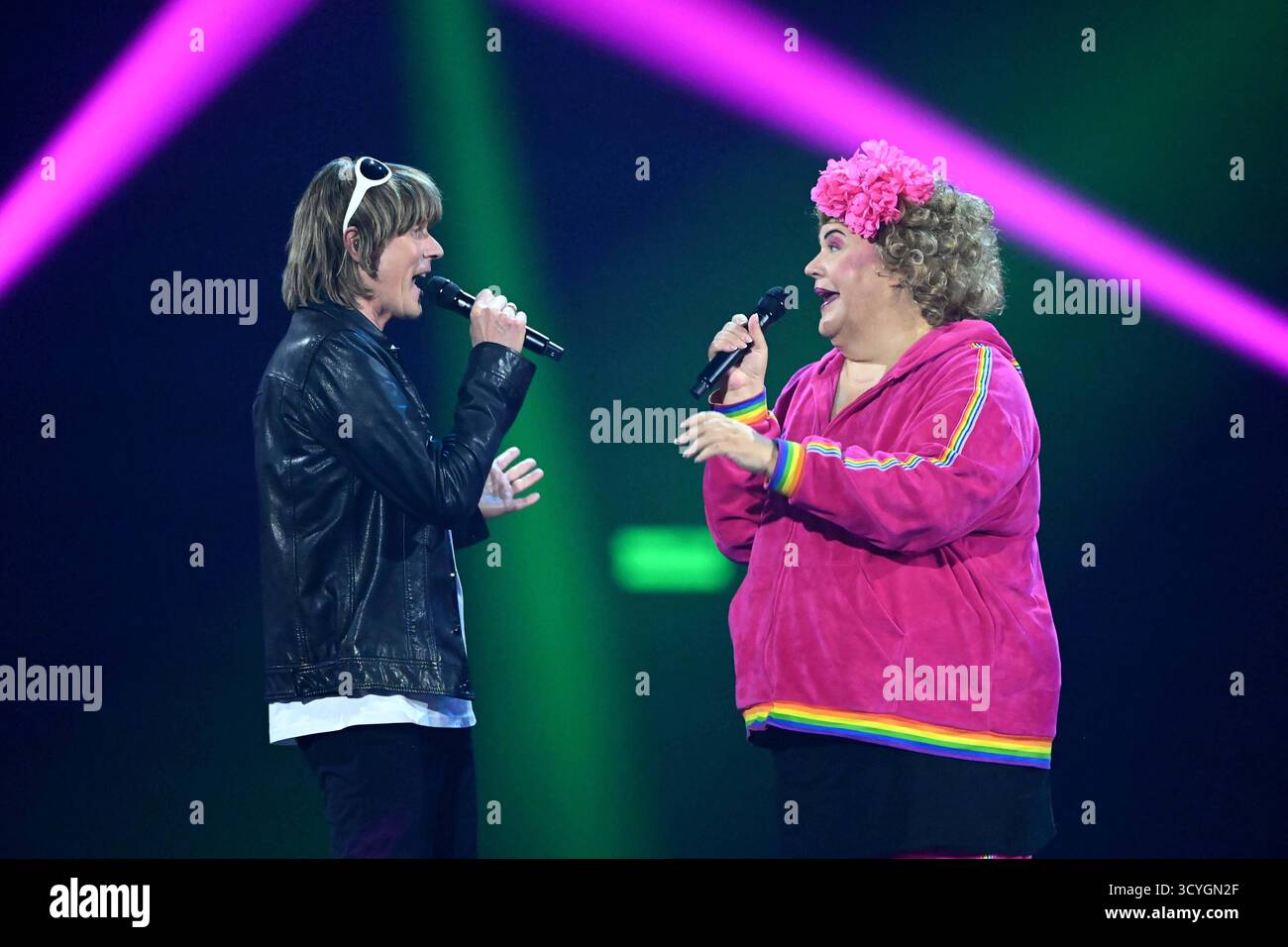 v.l. Mickie KRAUSE, Saenger, Musiker, Schlagersaenger, Cindy aus ...