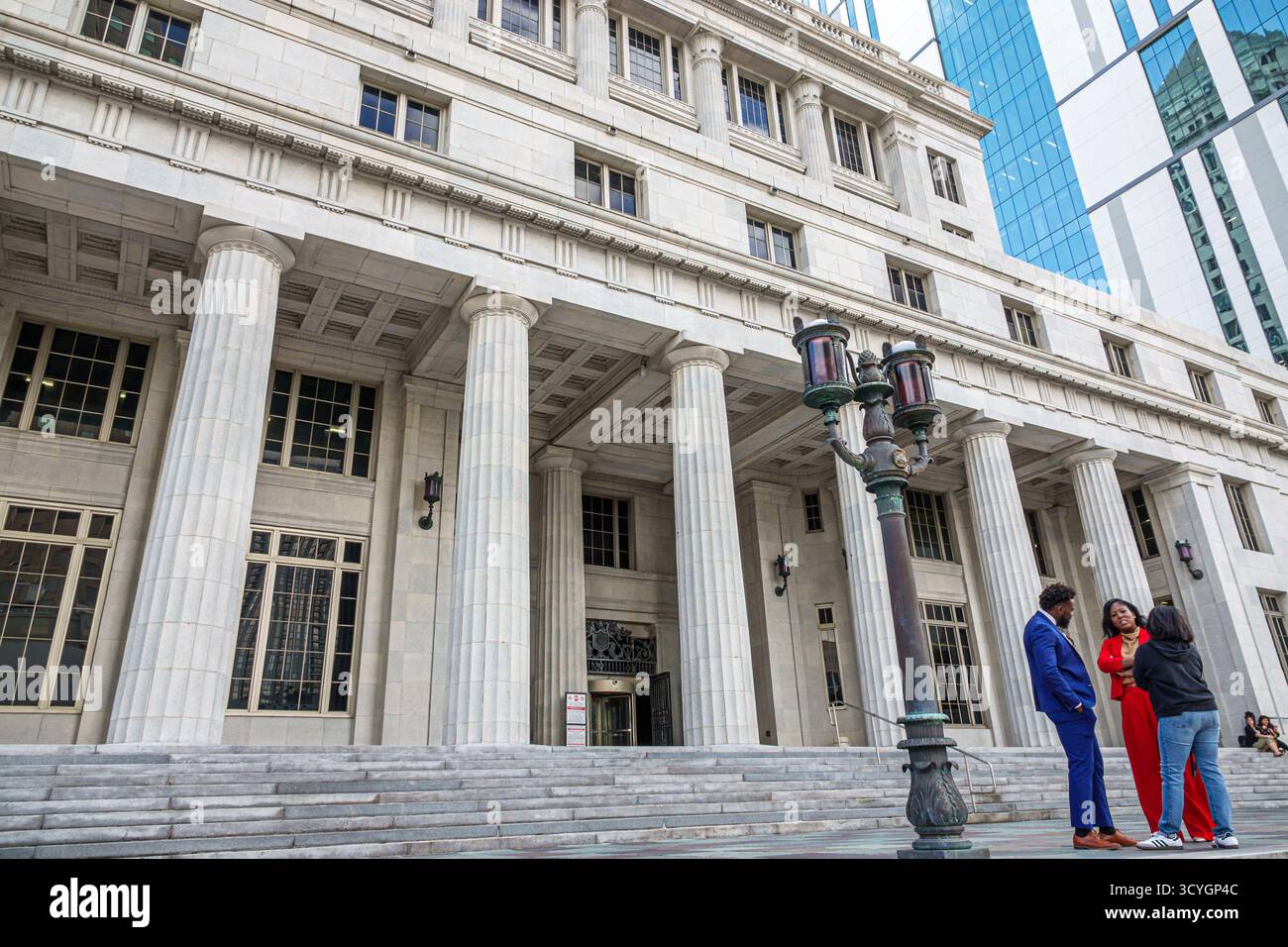 Miami Florida,downtown NW 1st Street,Miami-Dade County Courthouse ...