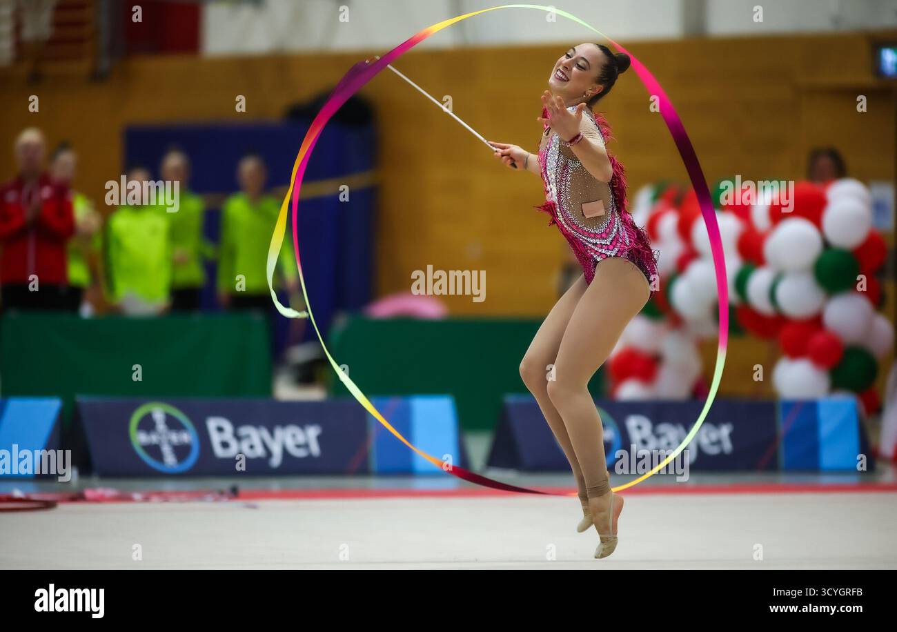 Emilia Heichel (Berliner TSC) w?hrend des Wettkampfs; 1 ...