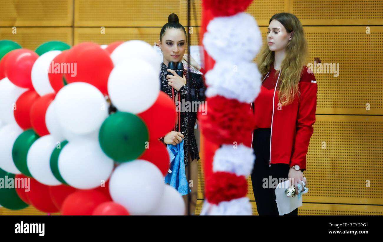 Emilia Heichel (Berliner TSC) w?hrend des Wettkampfs; 1 ...