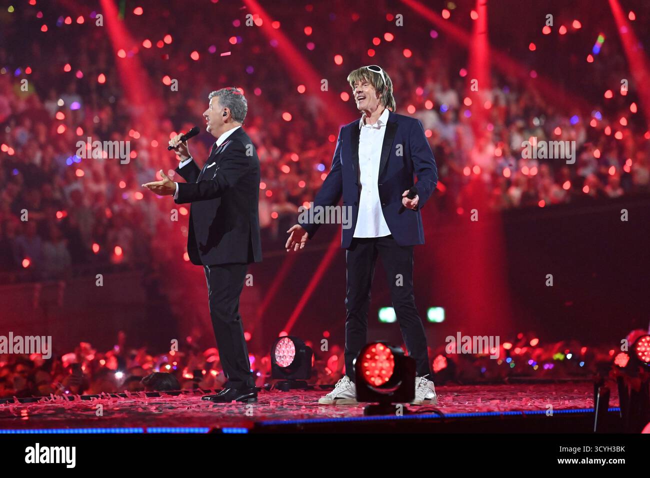 Dortmund, Deutschland. 18th Oct, 2025. Left to right Semino ROSSI ...