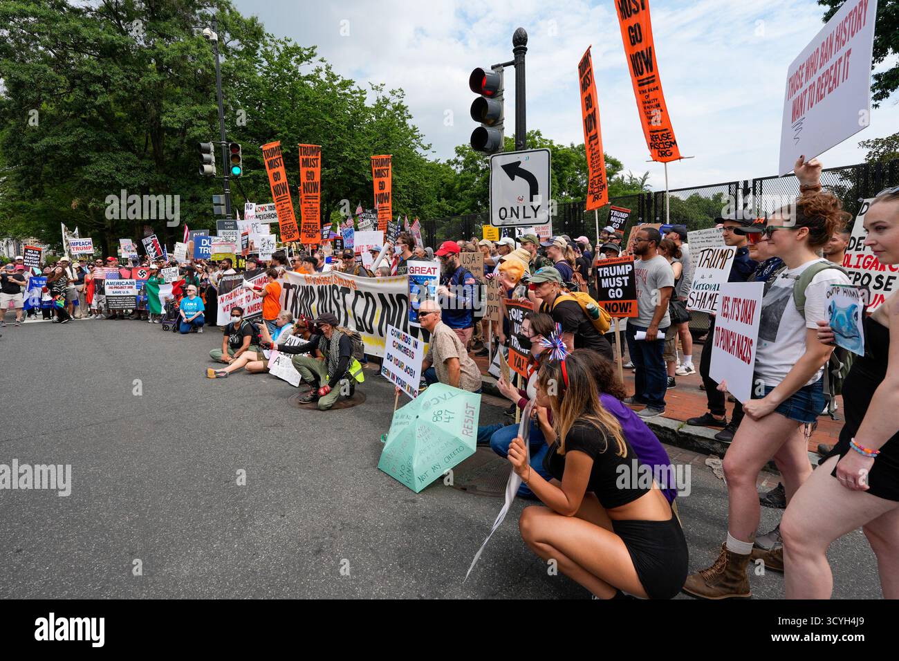 Washington Dc, United States. 14th June, 2025. People who attended the ...