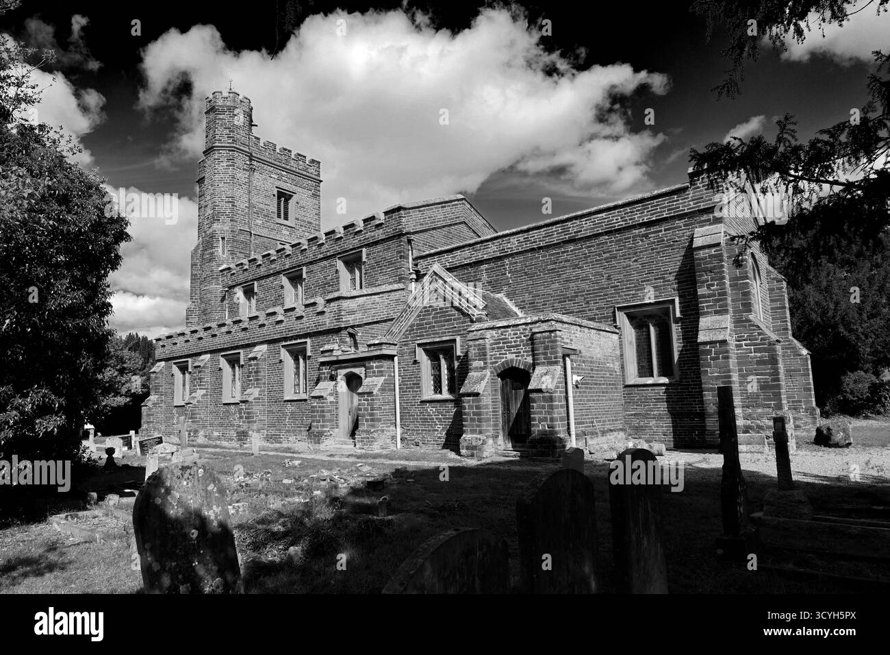 St James church, Silsoe village, Bedfordshire, England, UK Stock Photo ...