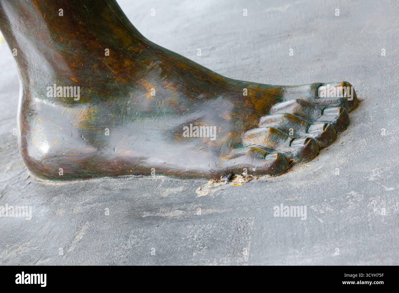Close up human foot hi-res stock photography and images - Alamy