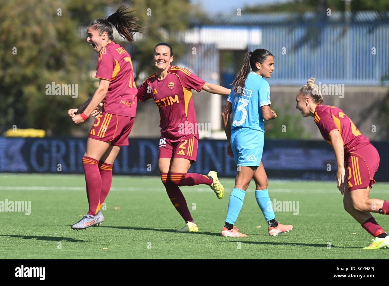 Giulia Dragoni of AS Roma celebrates after scoring goal during the ...