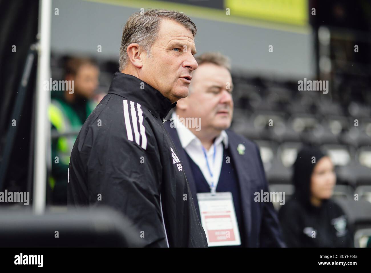 London, UK. 19th Oct, 2025. Rick Passmoor (Leicester City Manager ...