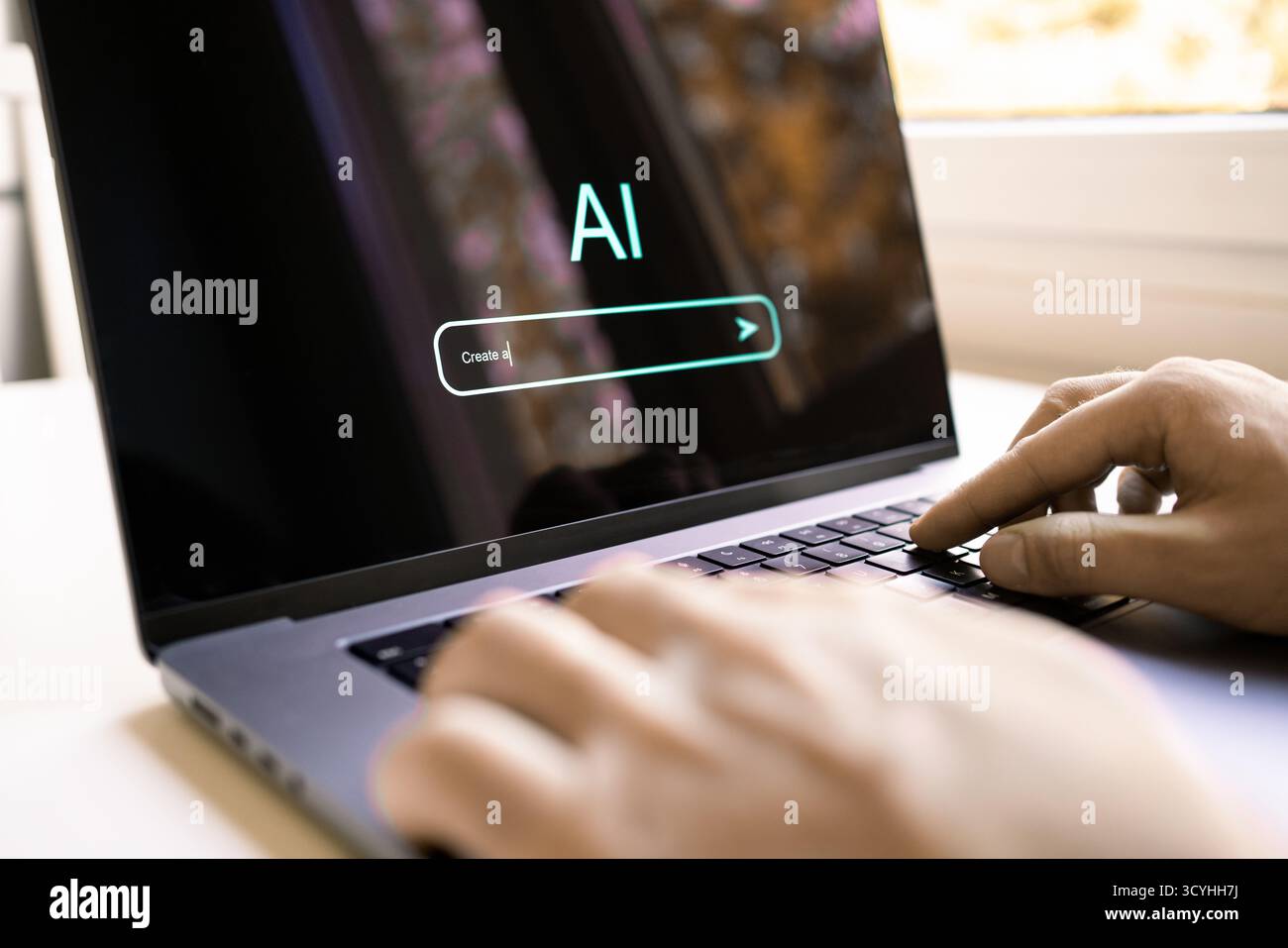 Ai artificial intelligence generate hi-res stock photography and images ...