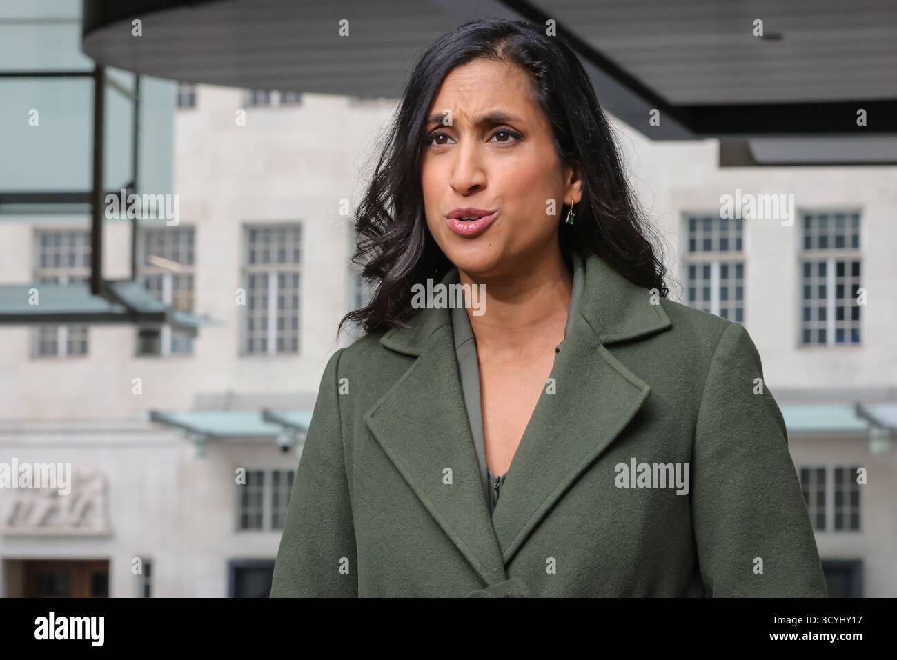 London, UK. 19th Oct 2025. Claire Countinho, MP, Shadow Secretary of ...