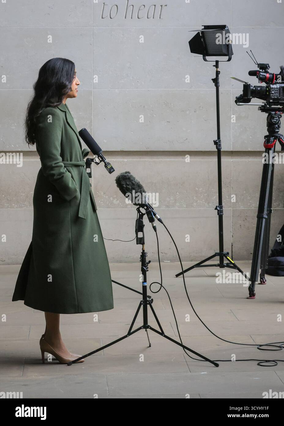 London, UK. 19th Oct 2025. Claire Countinho, MP, Shadow Secretary of ...