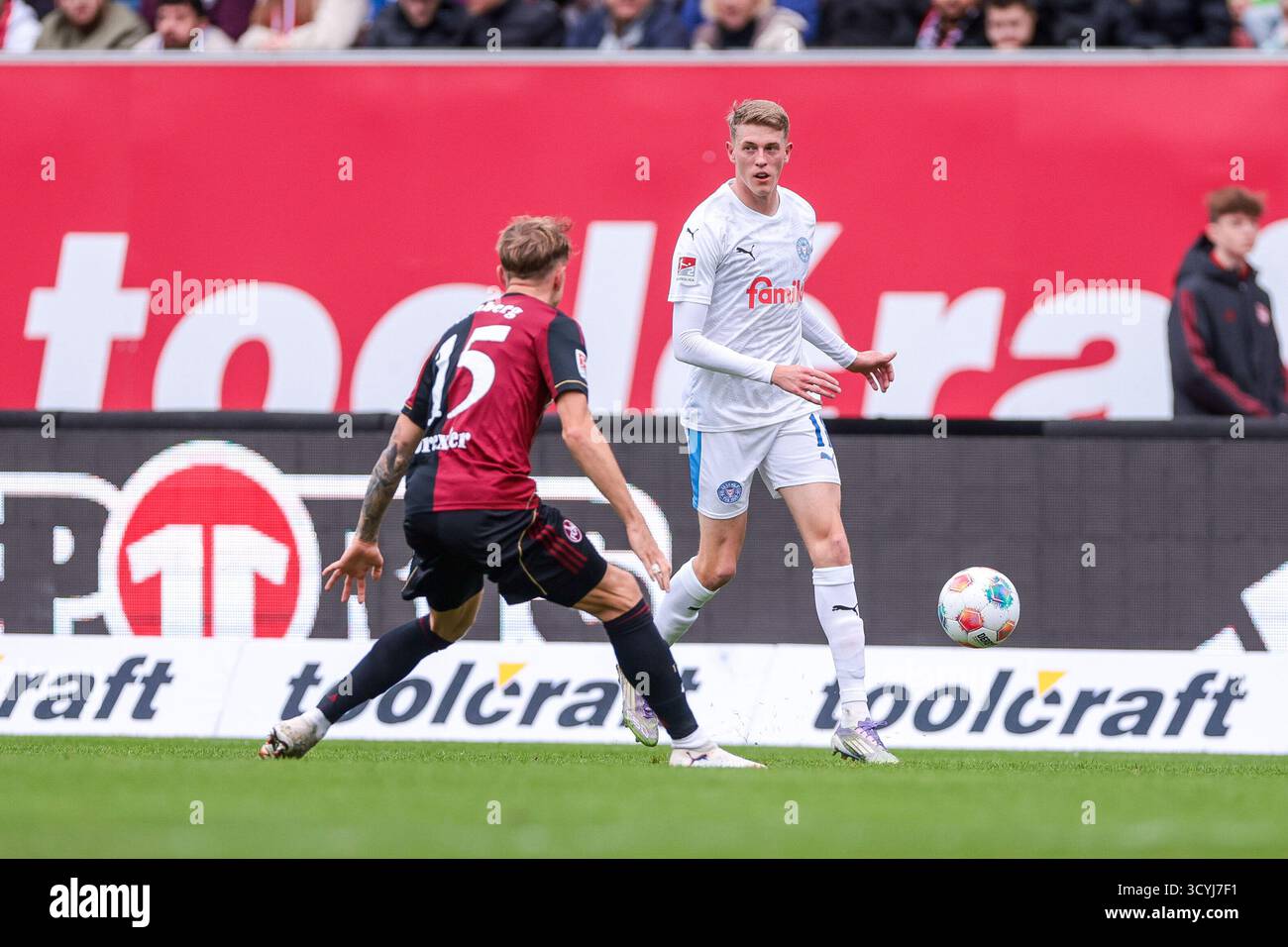 19.10.2025, 2. Bundesliga, 9. Spieltag, 1. FC Nürnberg - Holstein Kiel ...