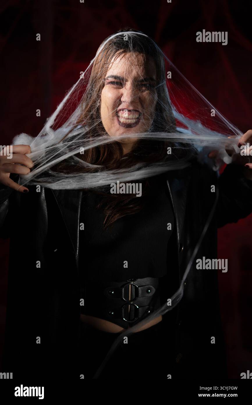 Mysterious woman trapped in hi-res stock photography and images - Alamy