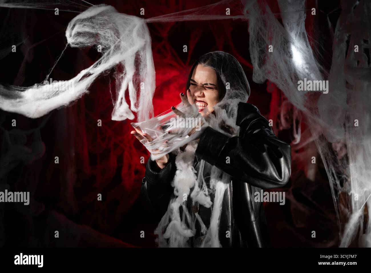 Angry sinister gothic woman hi-res stock photography and images - Alamy