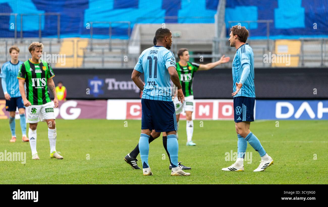 Gothenburg, Sweden. 19th okt 2025. Moment in second half of match ...