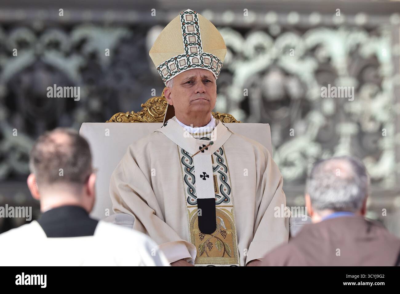 October 19, 2025. Vatican City - POPE LEO XIV celebrates the ...