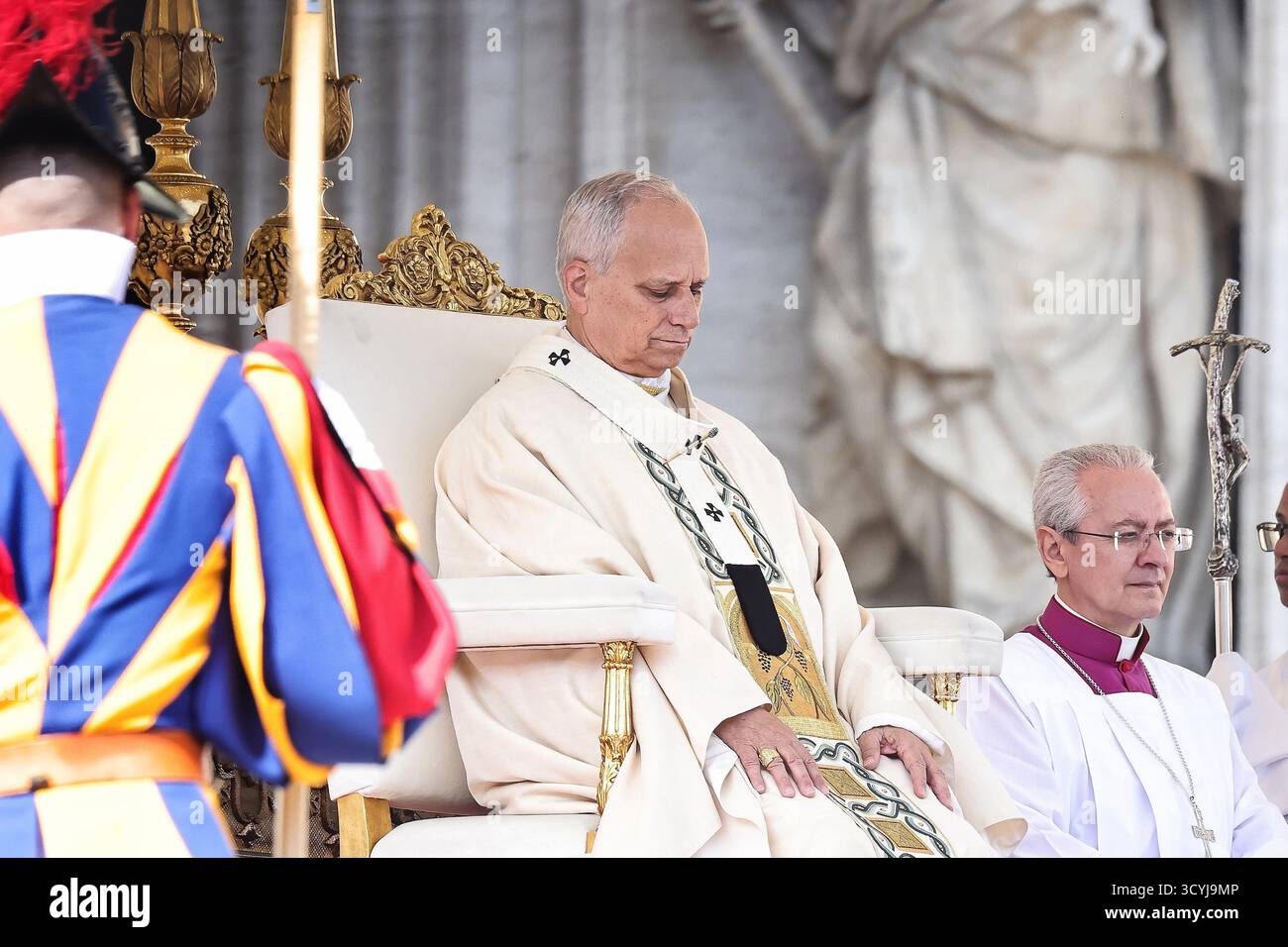 October 19, 2025. Vatican City - POPE LEO XIV celebrates the ...