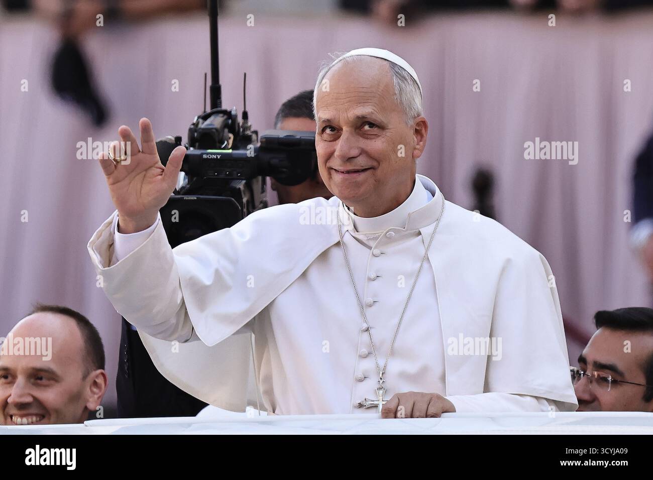 October 19, 2025. Vatican City - POPE LEO XIV celebrates the ...