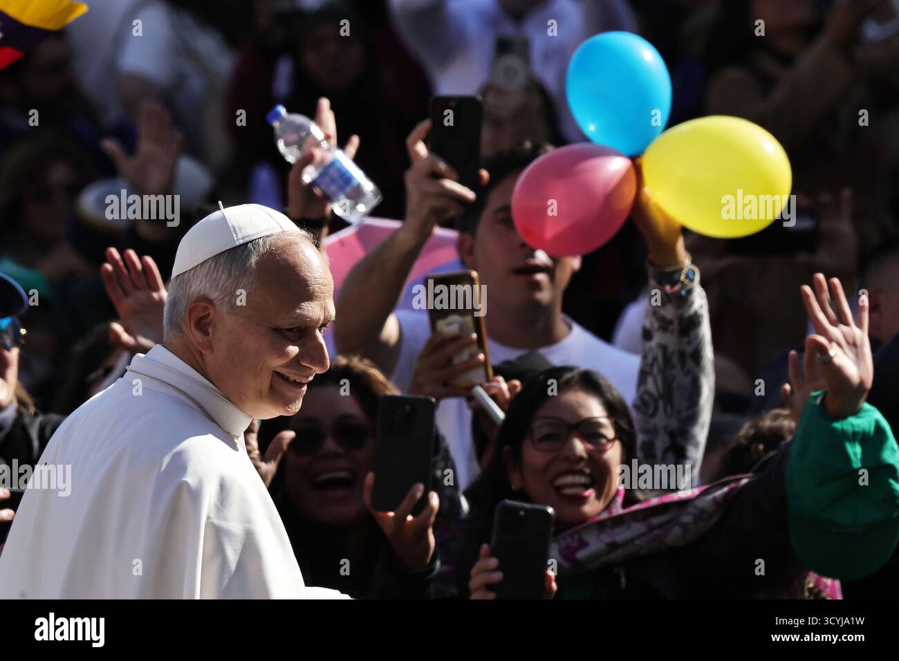 October 19, 2025. Vatican City - POPE LEO XIV celebrates the ...
