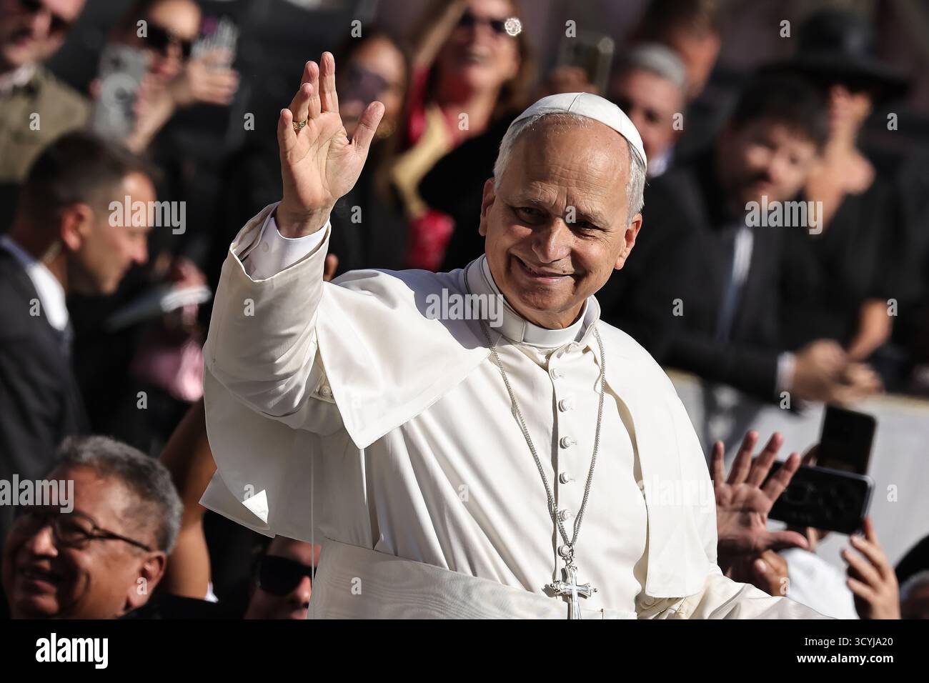 October 19, 2025. Vatican City - POPE LEO XIV celebrates the ...