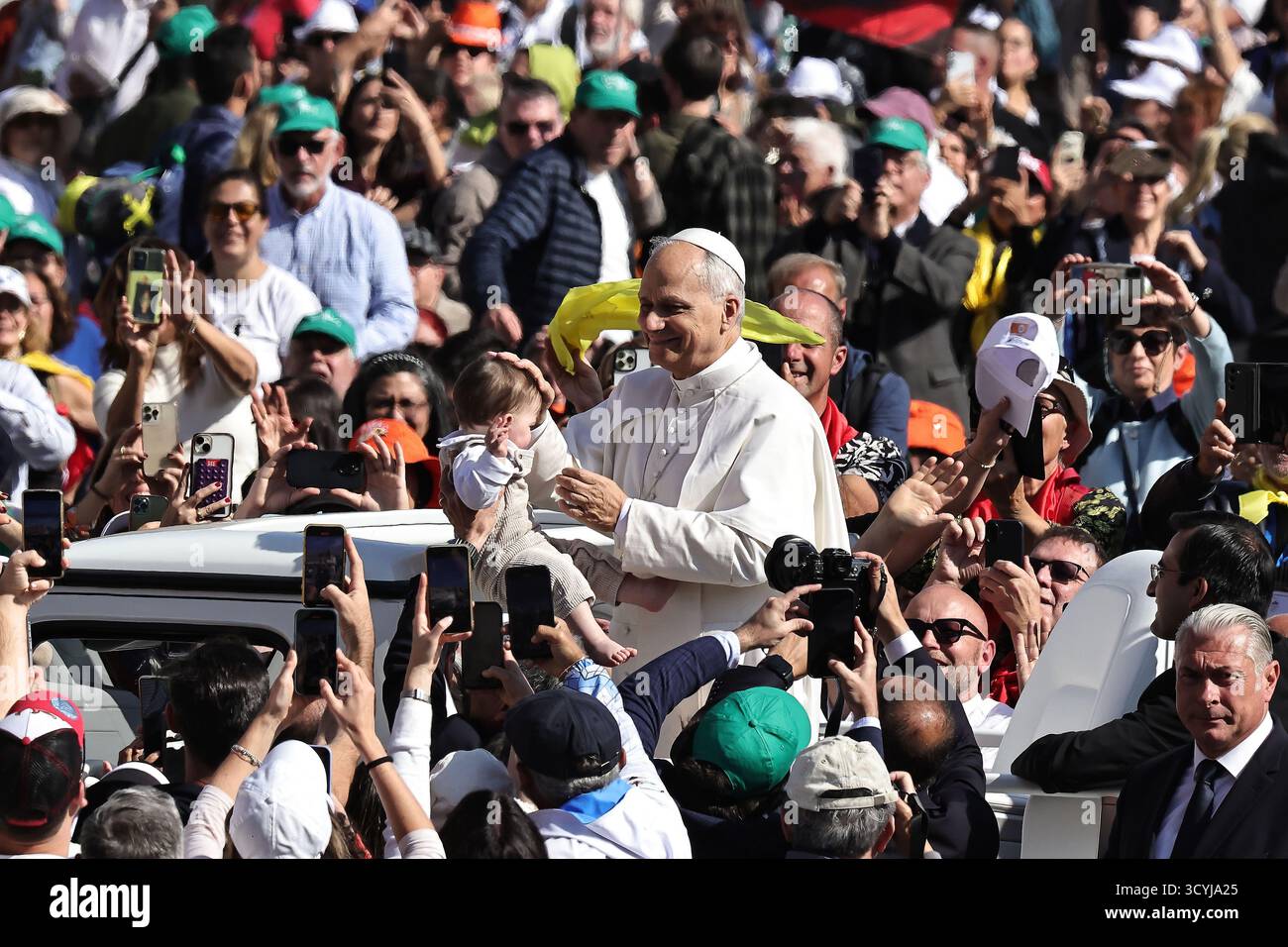 October 19, 2025. Vatican City - POPE LEO XIV celebrates the ...