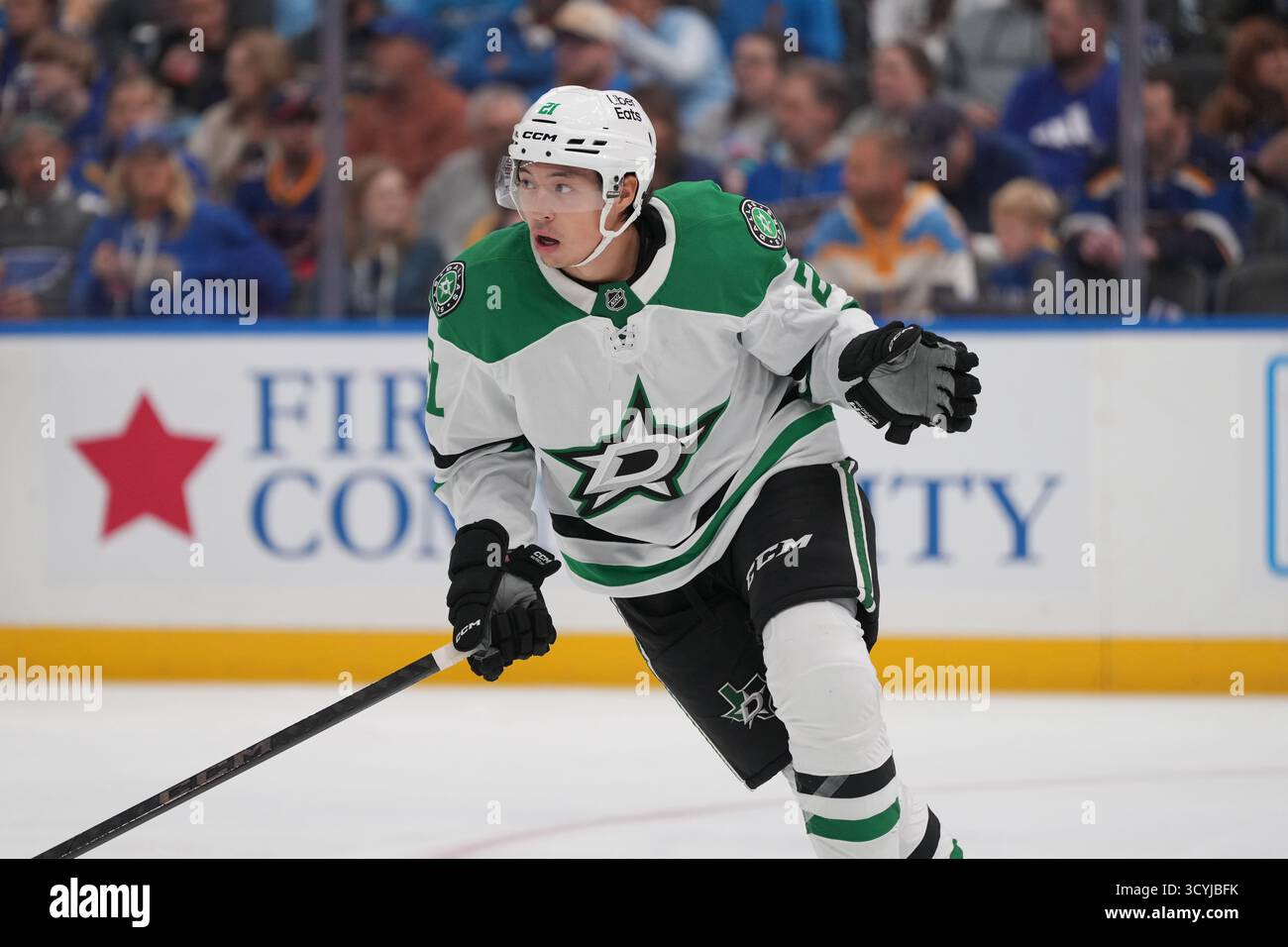 Dallas Stars' Jason Robertson (21) in action during the second period ...
