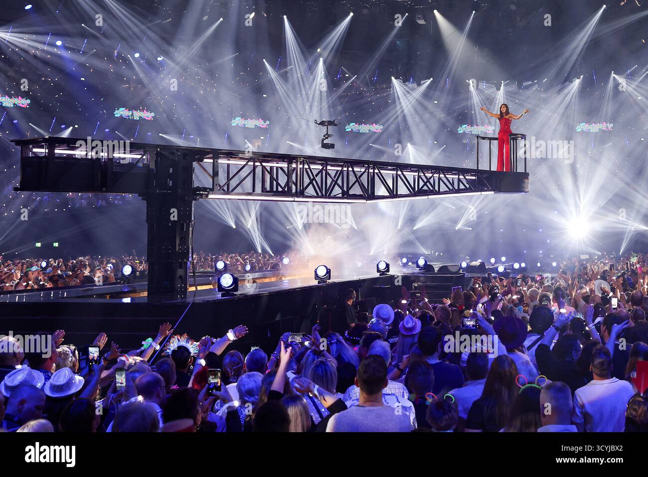Dortmund, Germany. 19 October, 2025. Andrea Berg during the tv show ...