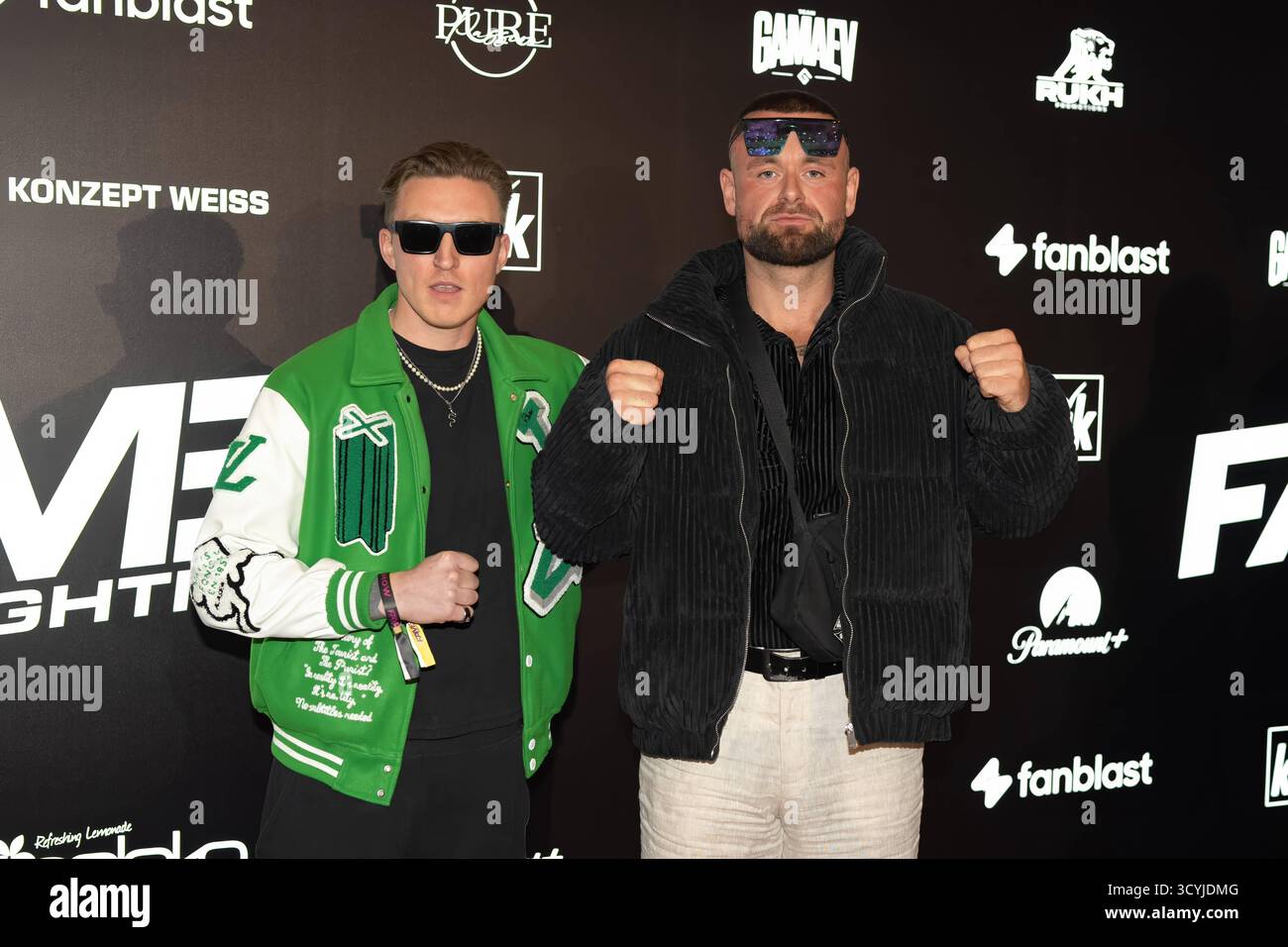 Fame Fighting 2025. Jonathan Jaspers und Felix Davidson beim BILD-Promi ...