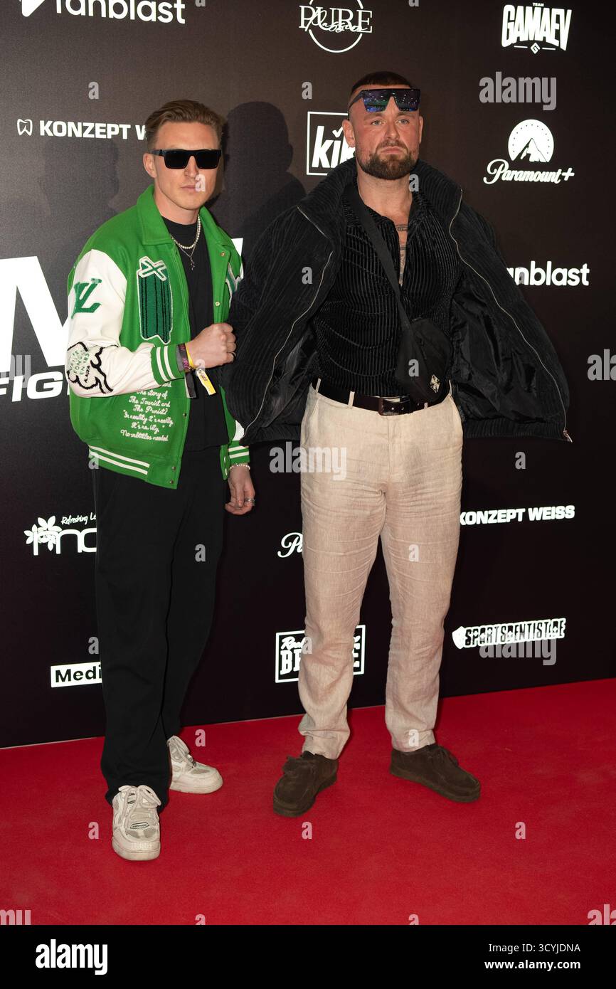 Fame Fighting 2025. Jonathan Jaspers und Felix Davidson beim BILD-Promi ...