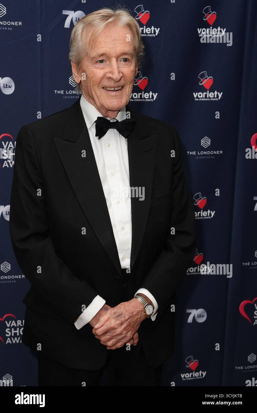William Roache at the Variety Club Showbusiness Awards 2025, held at ...