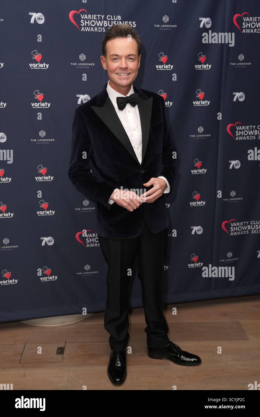 Stephen Mulhern at the Variety Club Showbusiness Awards 2025, held at ...