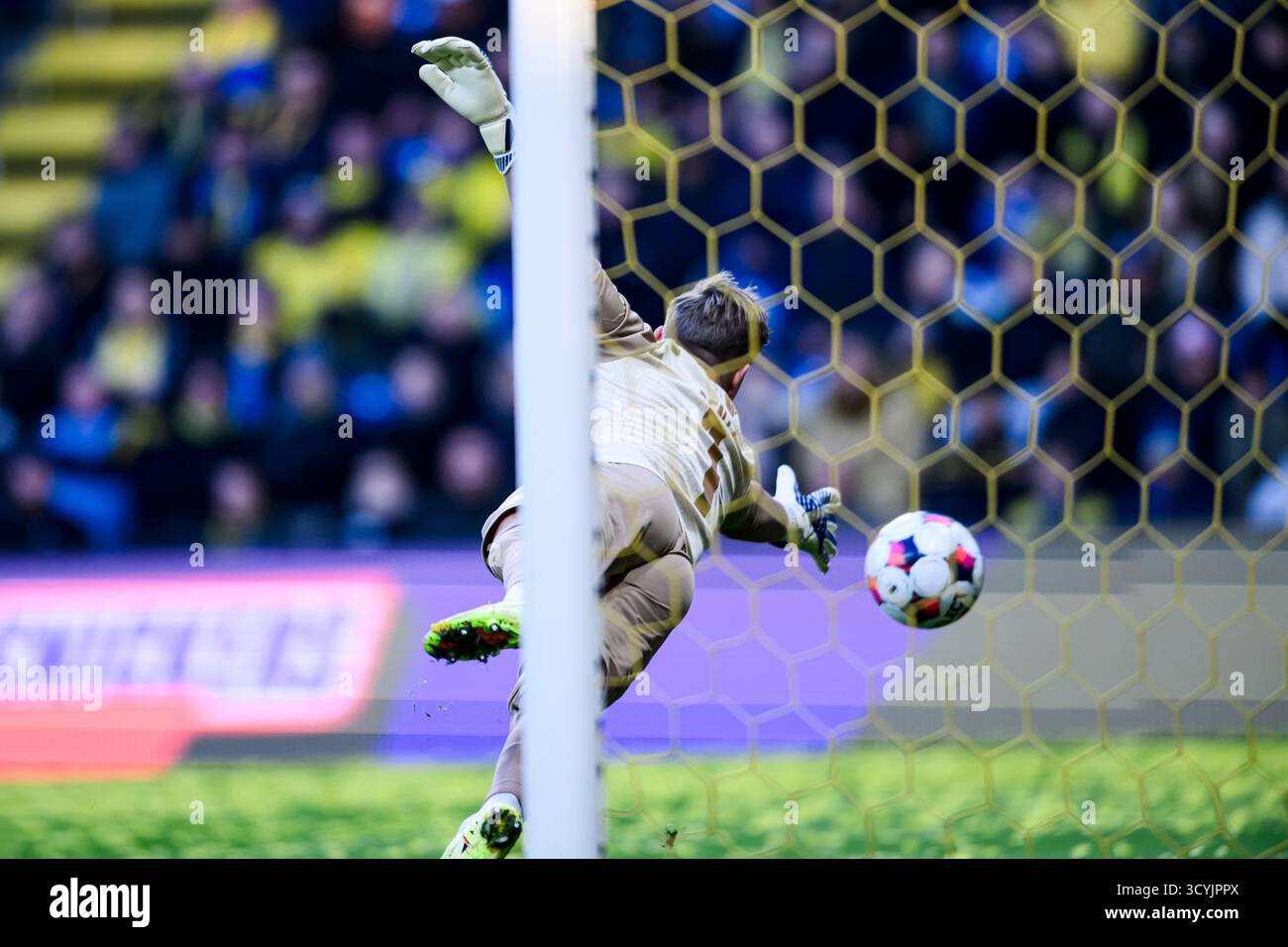 Brondby, Denmark. 19 October, 2025. Pictured left to right, 1 (BIF ...