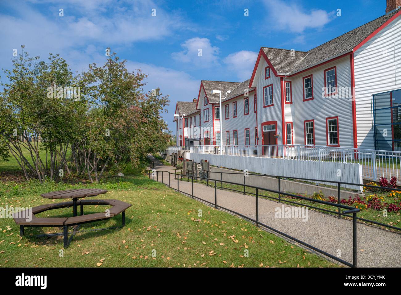 The confluence historic site and parkland hi-res stock photography and ...