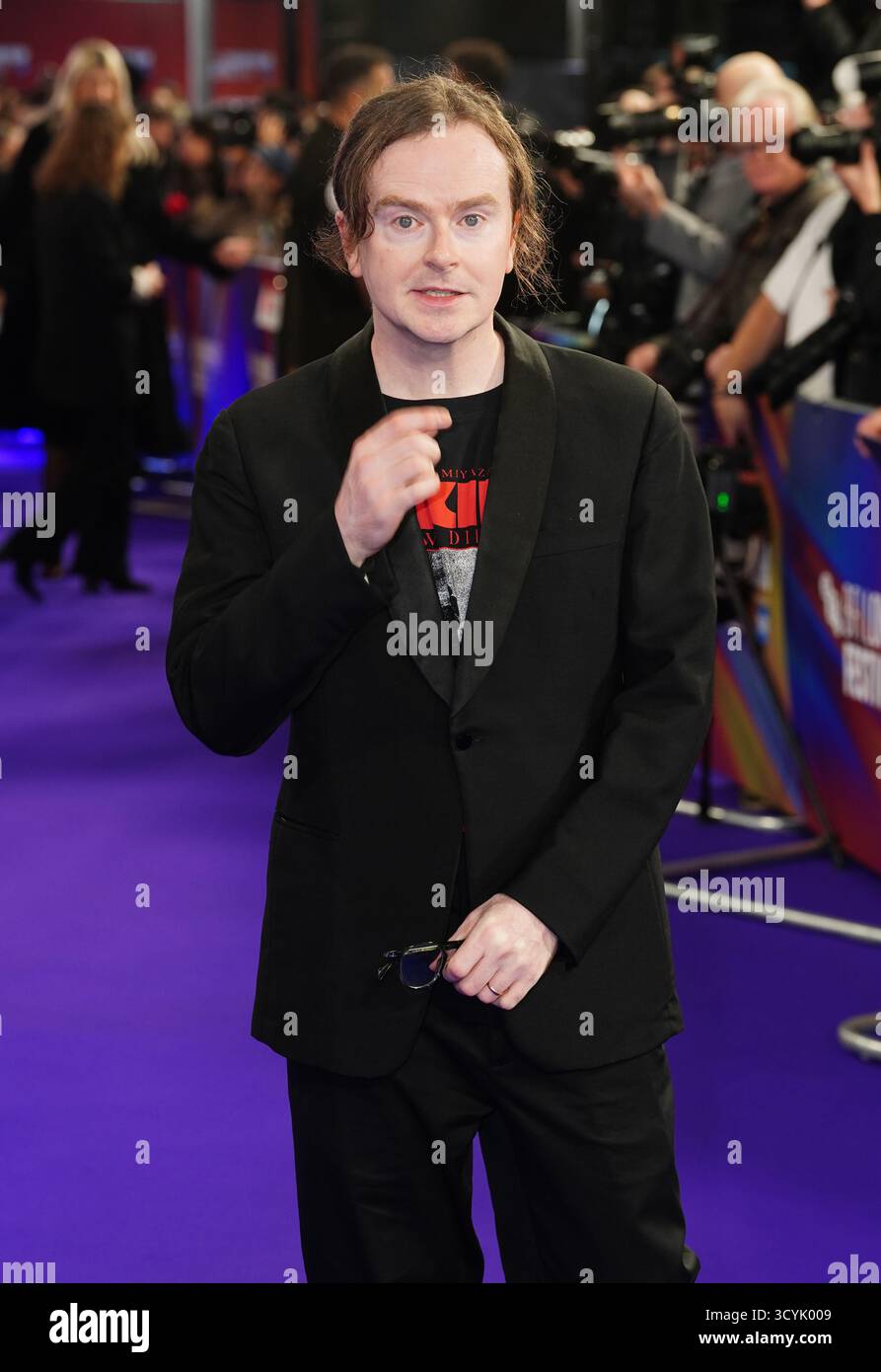 Oliver Coates attending the screening of 100 Nights of Hero, at the ...