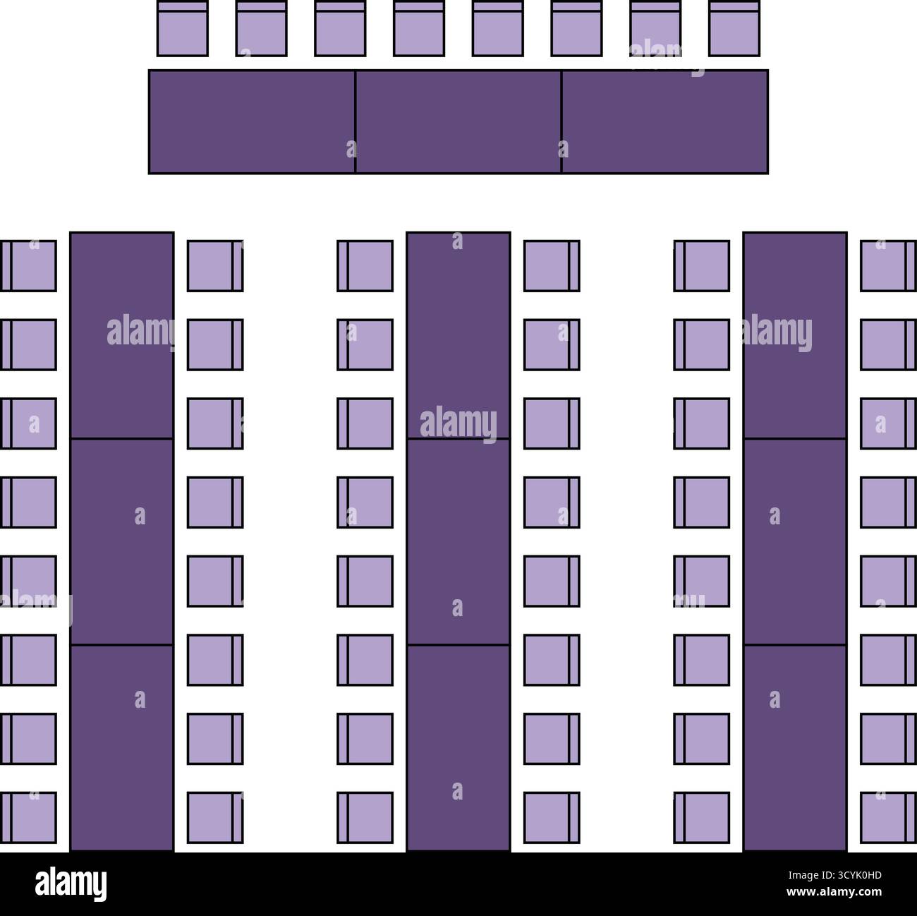 Wedding reception room no Stock Vector Images - Alamy