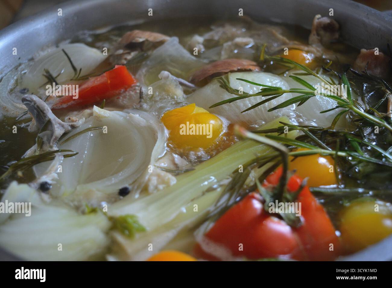 Rich tomato soup simmering hi-res stock photography and images - Alamy
