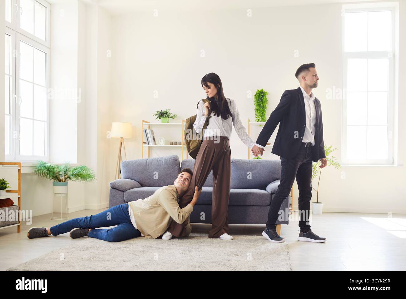 Another woman walks away hi-res stock photography and images - Alamy