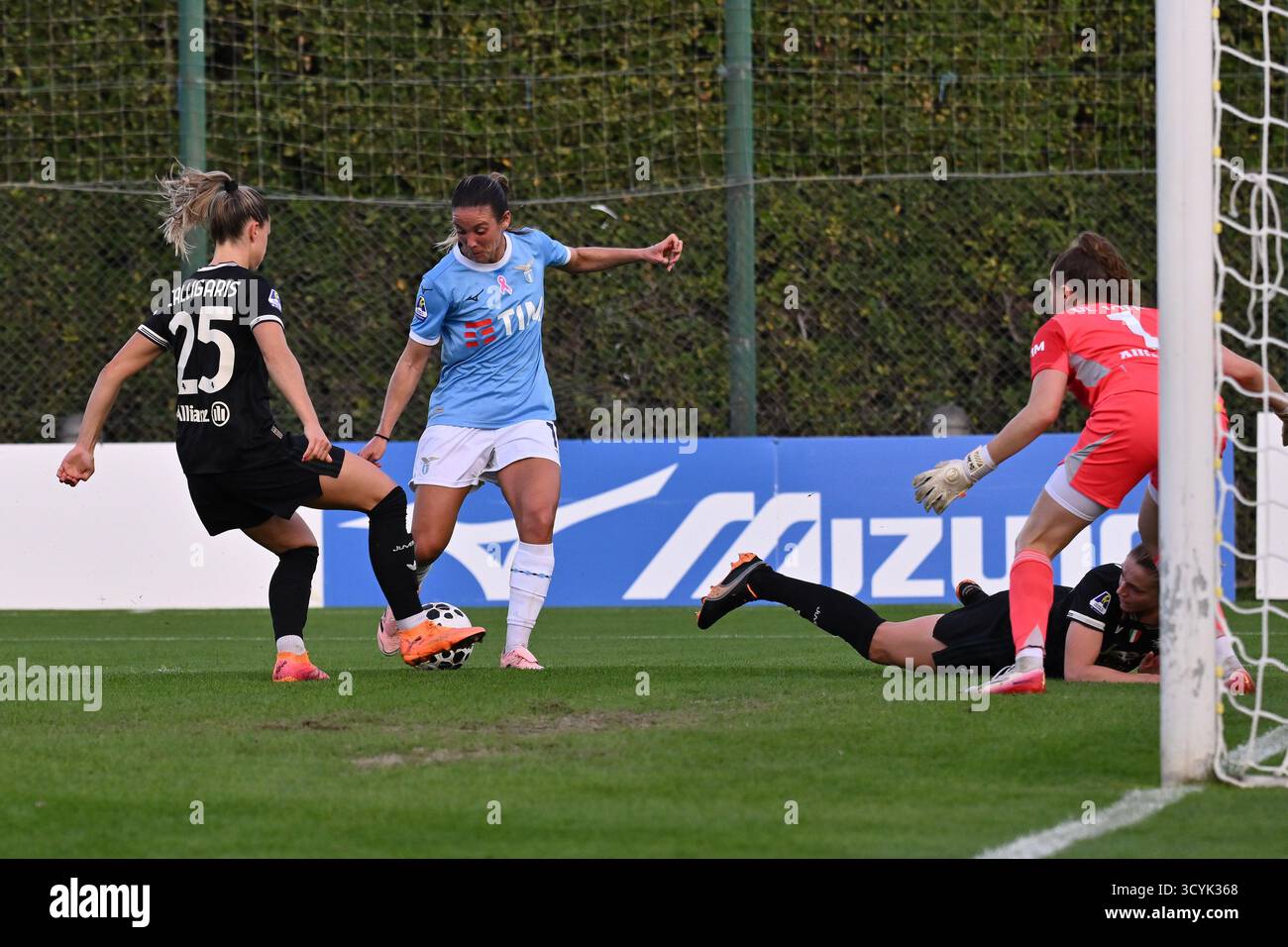 Mirko Fersini Stadium on October 19, 2025 in Formello, Italy. Clarisse ...
